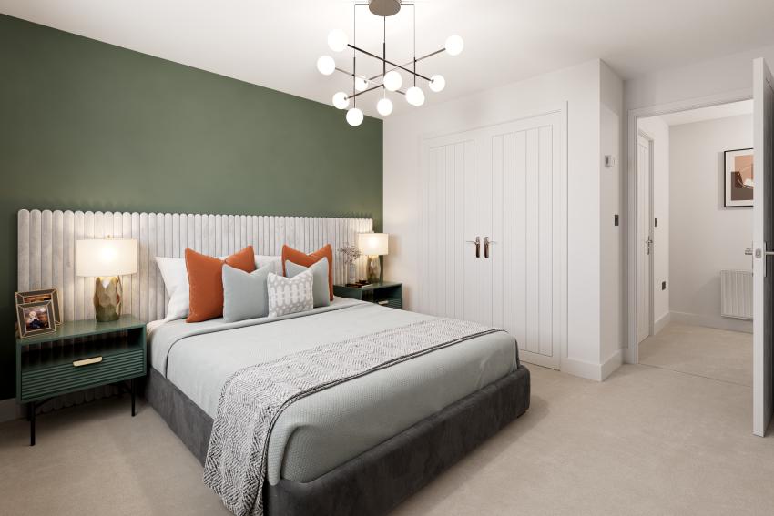 Ridge Walk at Whiteley Meadows, Curbridge by Charles Church