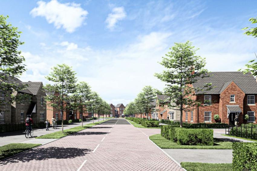 Ashbourne Airfield, Ashbourne by David Wilson Homes